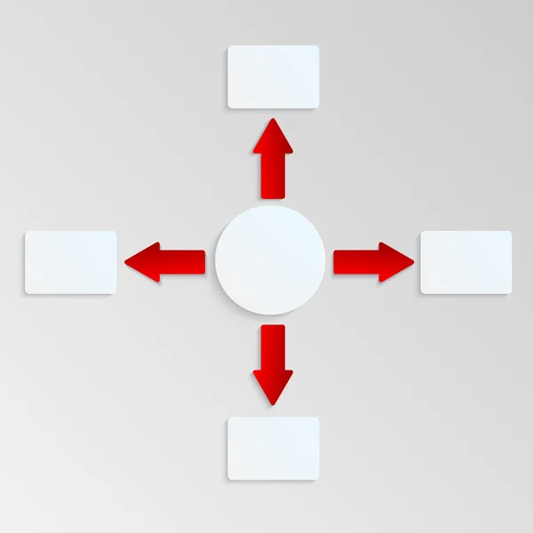 Flowchart with arrows Stock Vector Image by ©eltoro69 #11374765