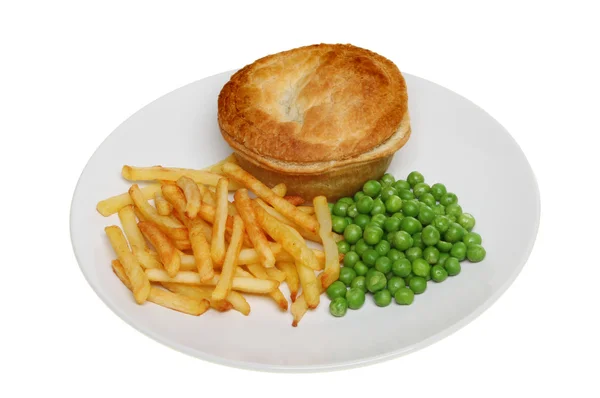 Pie chips and veg ⬇ Stock Photo, Image by © griffin024 #39061059