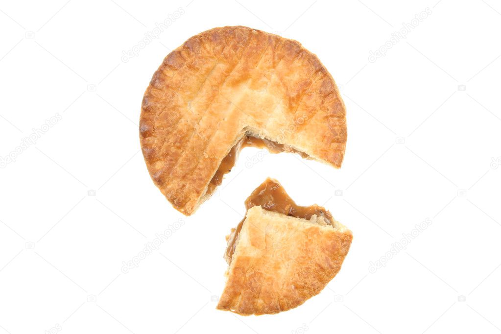 Meat pie with section cut out Stock Photo by ©griffin024 16943335
