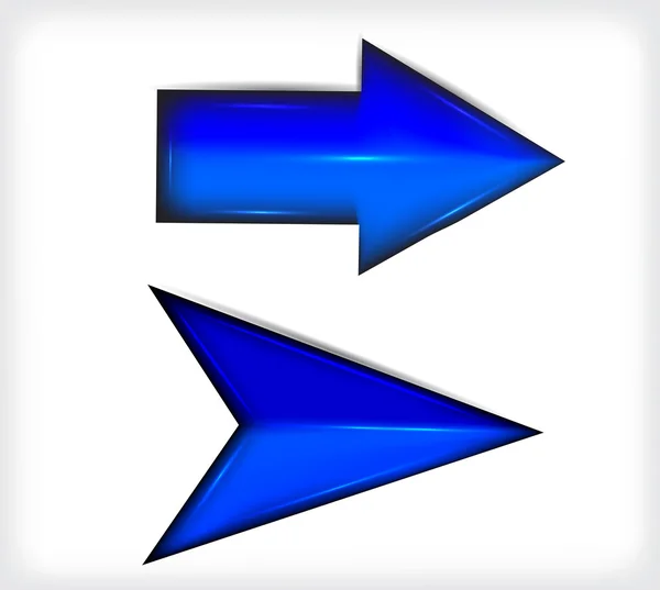 3d arrows. — Stock Vector © Maxborovkov #5307561