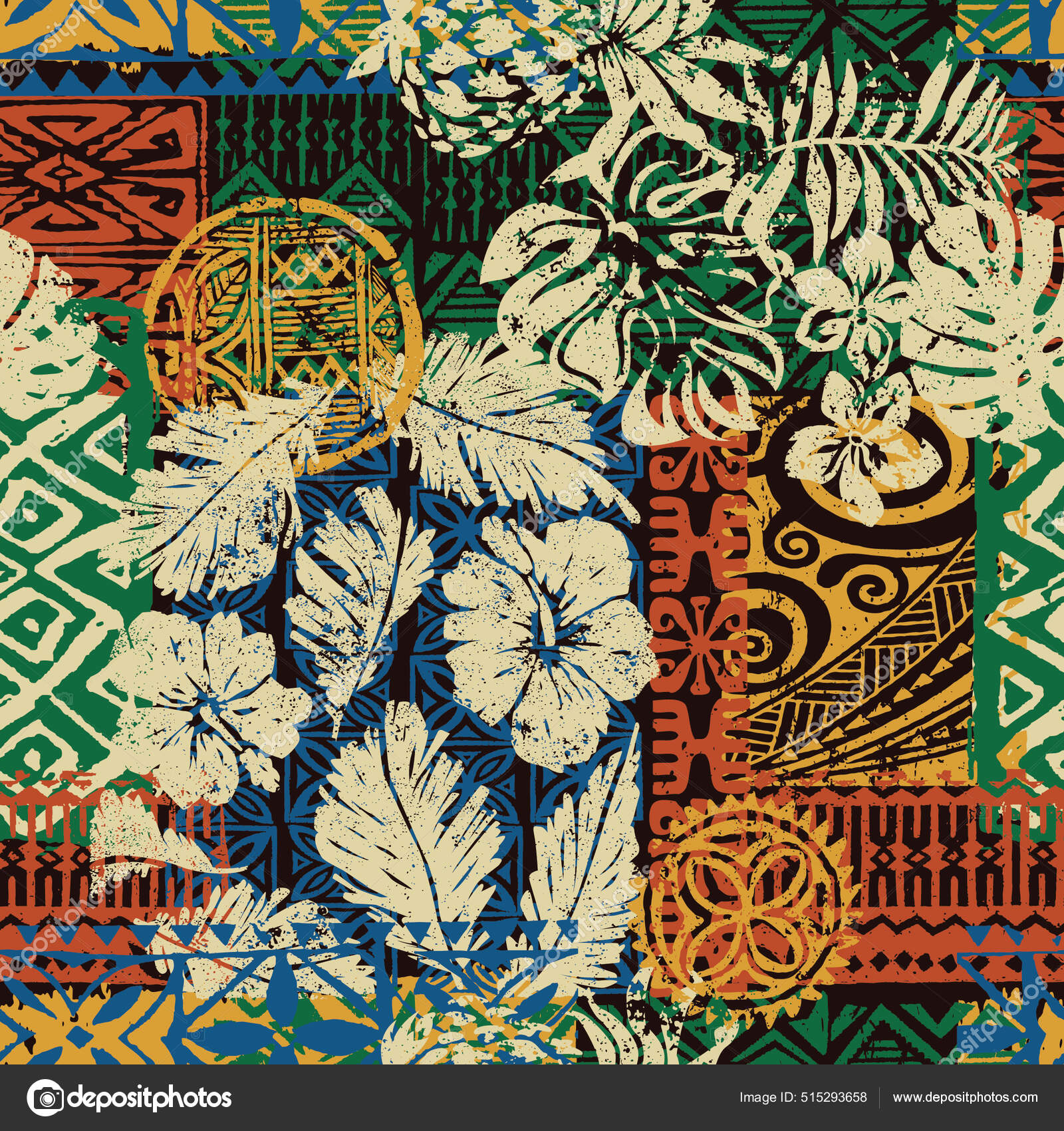Traditional Hawaiian Pattern