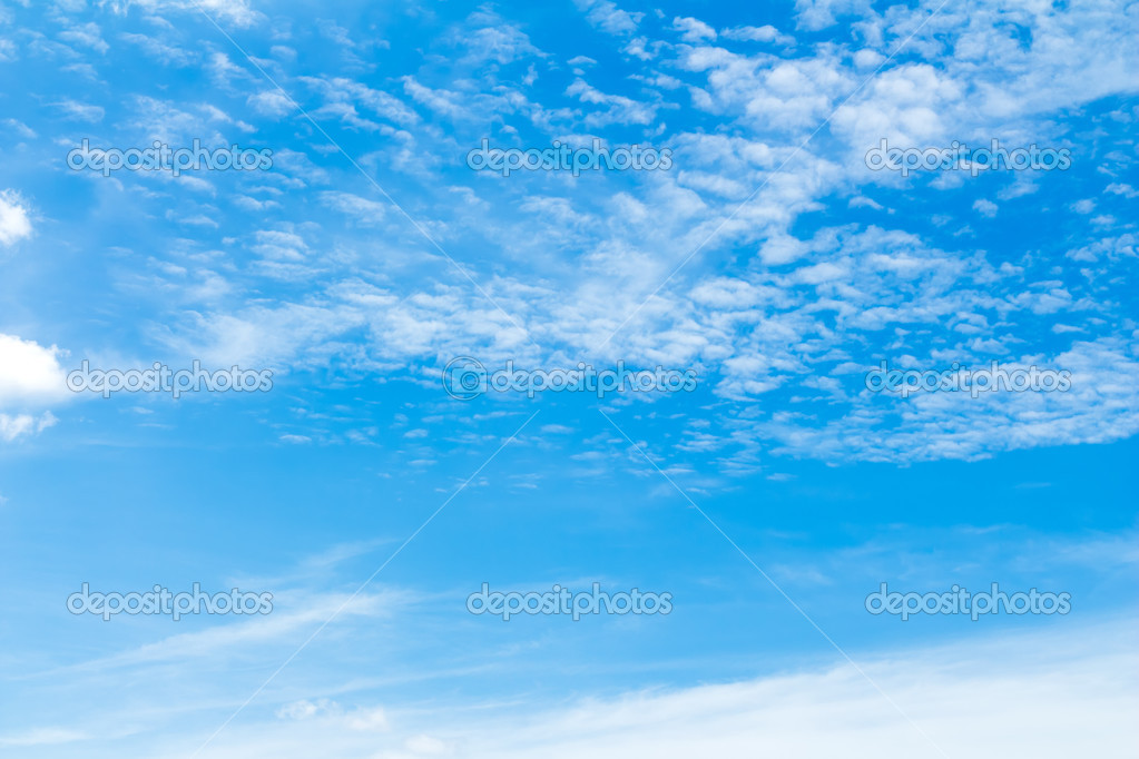 Blue sky with clouds,natural sky composition for background Stock Photo ...