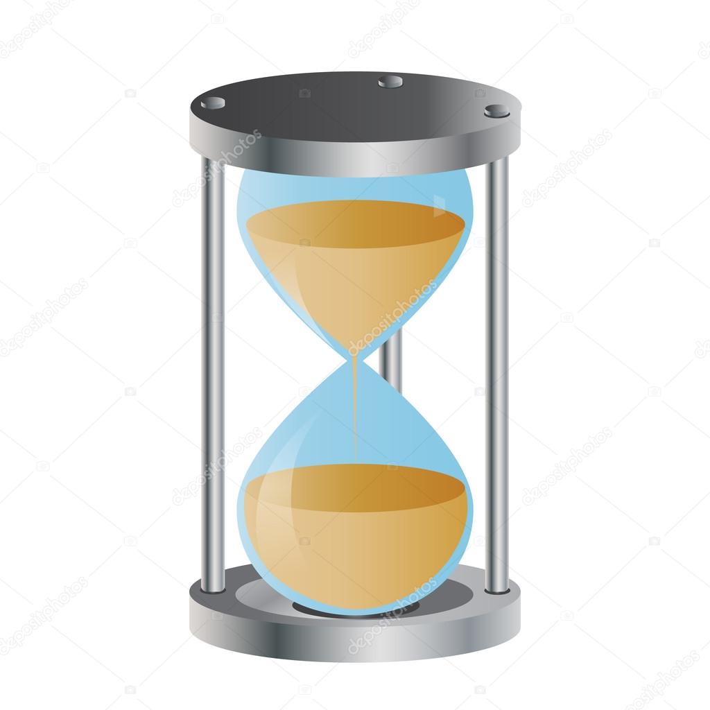 ilustração vetorial ampulheta — Vetor de Stock © nalinrat #31593477