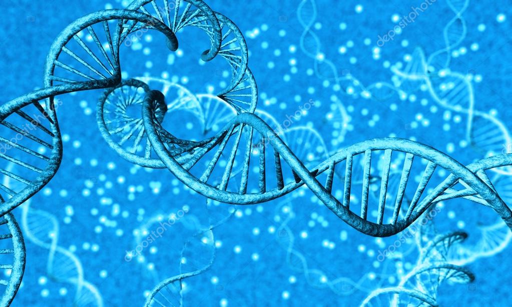 DNA strand - 4 — Stock Photo © hallowedland777 #13840234
