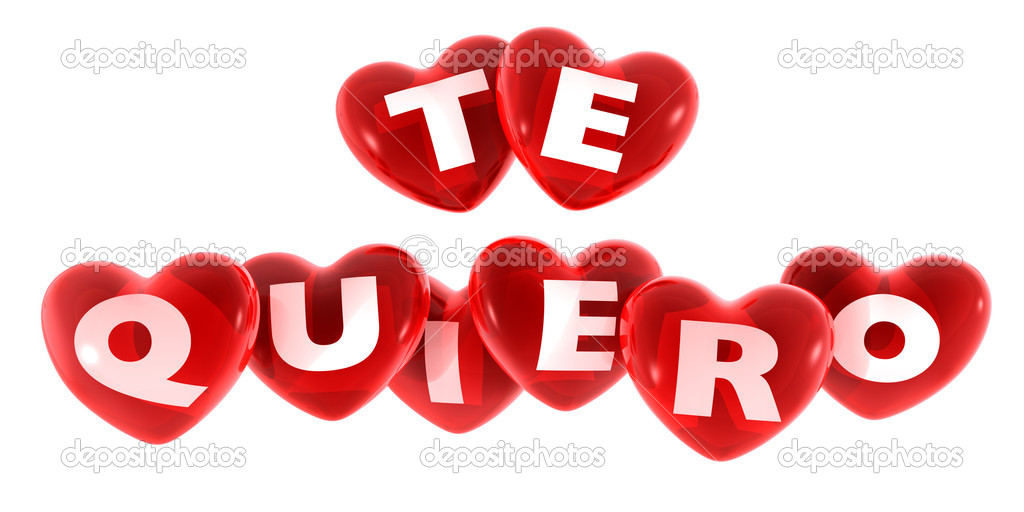 Corazones con el texto — Foto de stock #13853309 © benjaminet