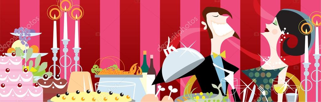 A celebration dinner Stock Photo by ©artistan 16822249