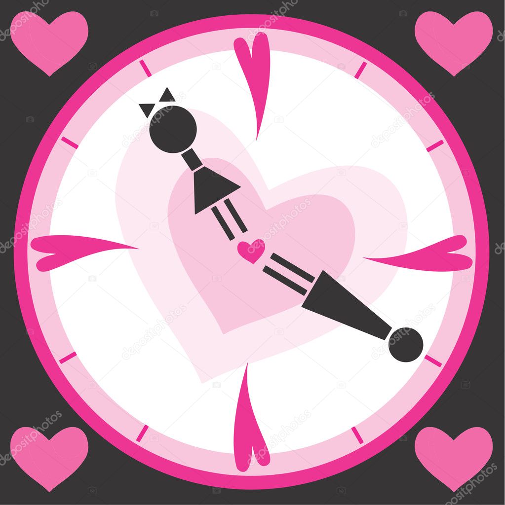 Love timing Stock Illustration by ©artistan #18508829