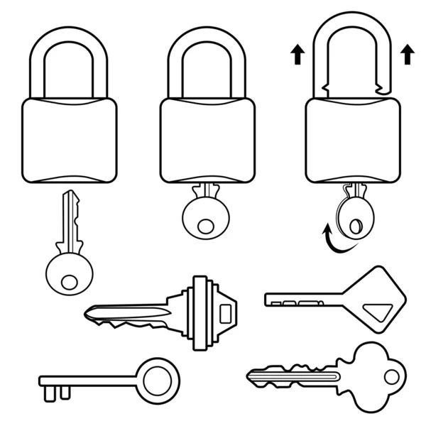 100,000 Key outline Vector Images | Depositphotos