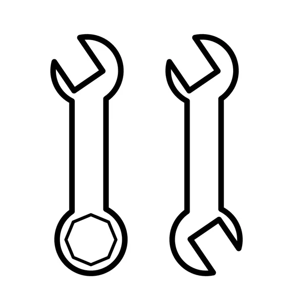 ᐈ Silhouette cross stock vectors, Royalty Free crossed wrenches ...