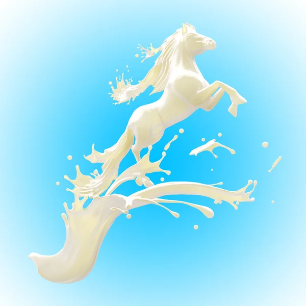 Milk horse - Stock Image - Everypixel