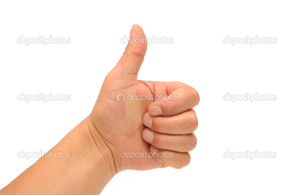 pouce en l'air signe — Photographie Milesdavies © #13852181