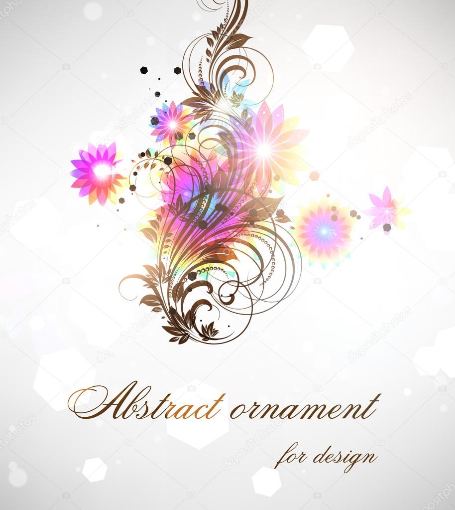 Spring flower background design Stock Vector Image by ©Ozerina #14864917