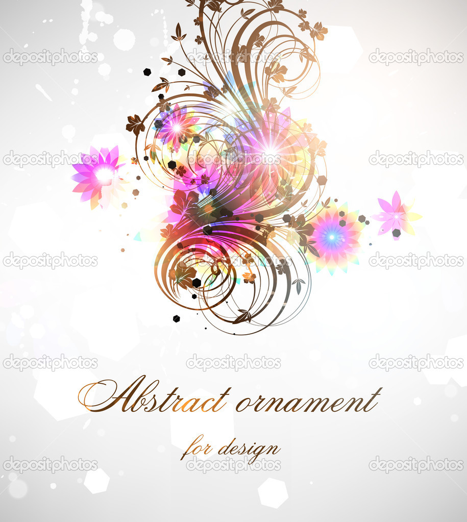 Spring flower background design Stock Vector Image by ©Ozerina #14873949