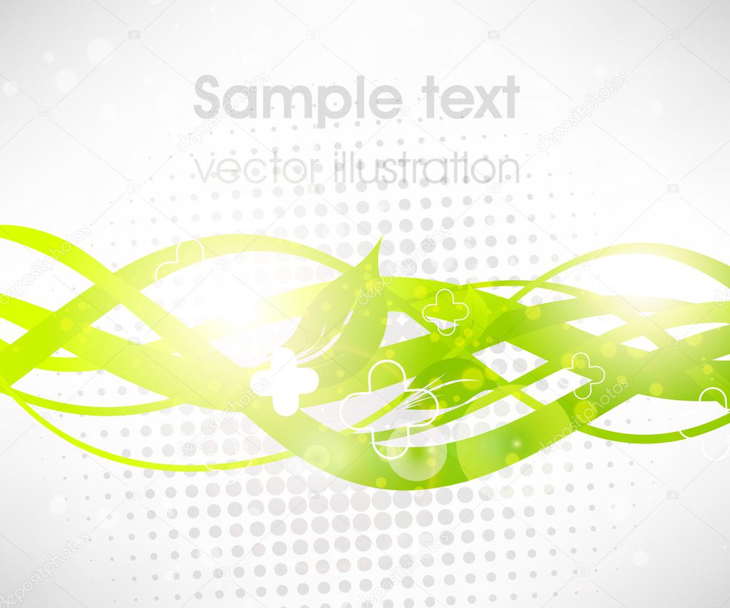 Spring floral abstract background with flowers Stock Vector by ©Ozerina ...