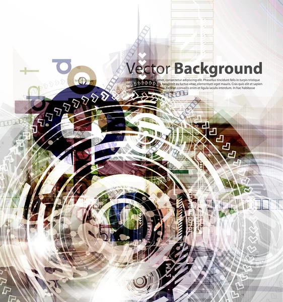 Digital background for techno design. Stock Vector Image by ©Ozerina ...