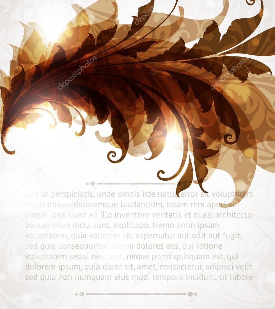 Brown Leaves Stock Vector Image by ©Ozerina #16399603