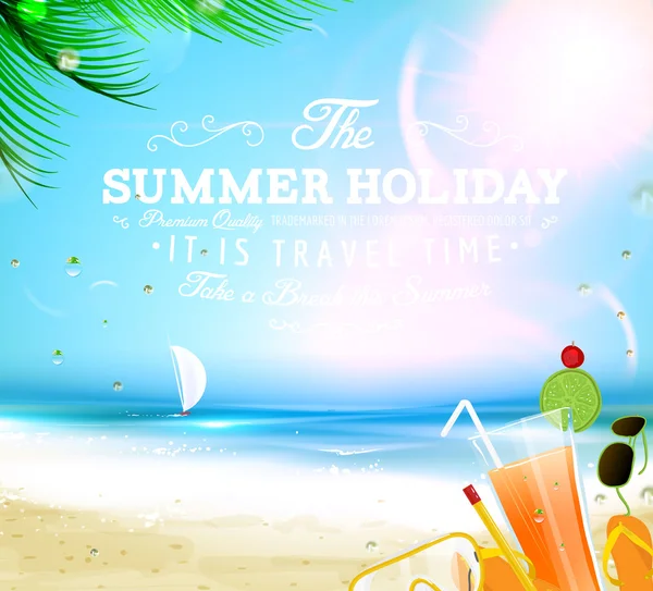 Summer style background Vector Art Stock Images | Depositphotos