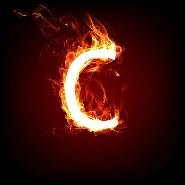 Letter C Fire