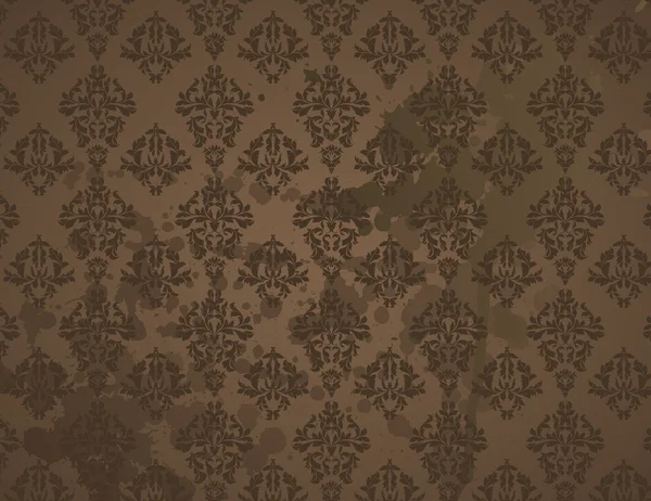 Elegant damask background with classical wallpaper pattern, slightly ...