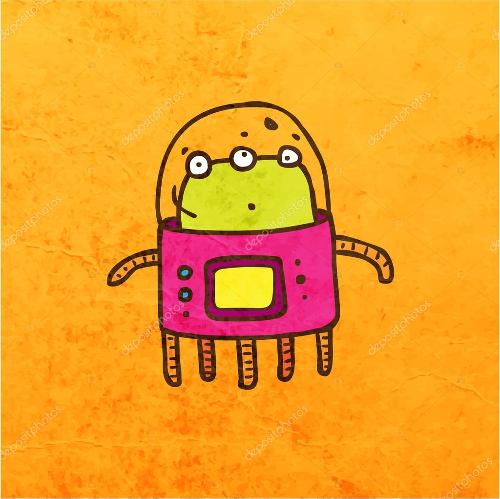 Funny Creature. Stock Vector by ©Ozerina 42986435