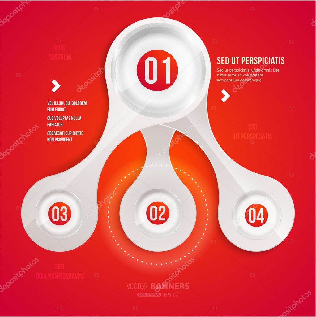 Plantilla de infograf a moderna para el dise o empresarial. 2024