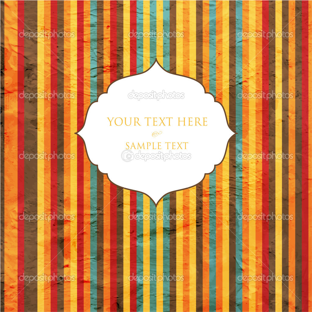 Vintage paper texture background with paper label Stock Vector Image by ...