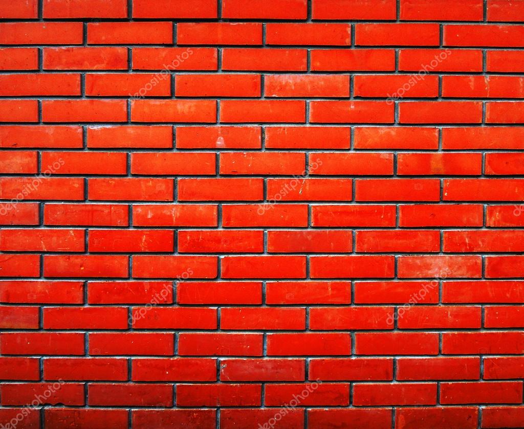 texture di mattoni rossi — Foto Stock © MalyDesigner #14436335