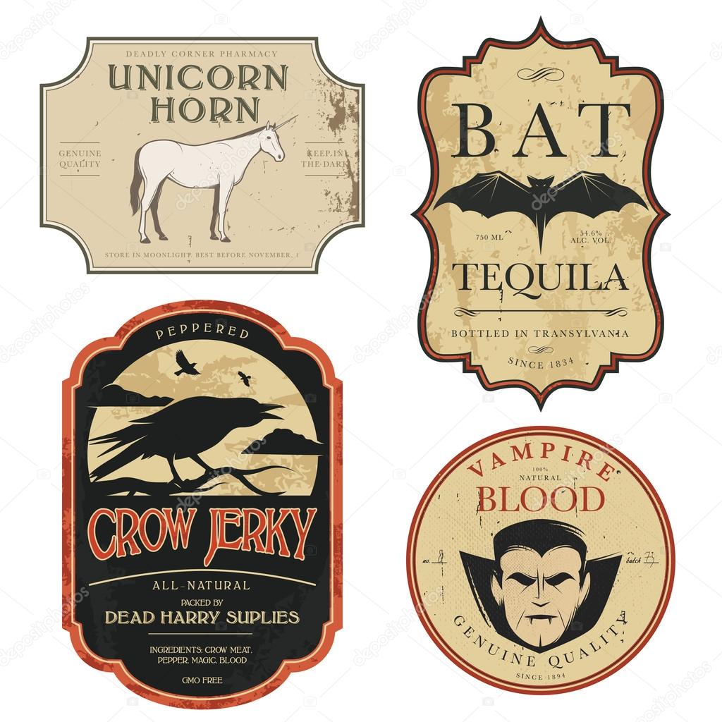 Potion Label Template