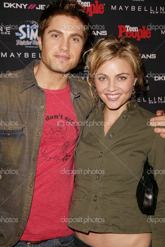 Eric Winter and wife Allison at the Teen 2003 Artist Of The Year and ...