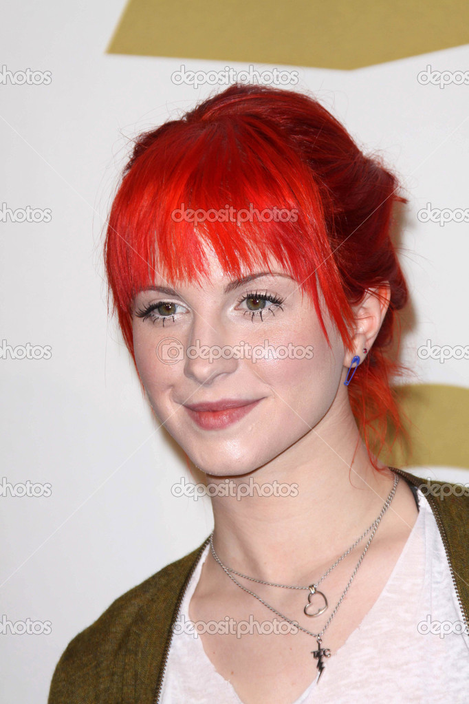 Hayley Williams at the Grammy Nominations Concert Live, Club Nokia, Los ...