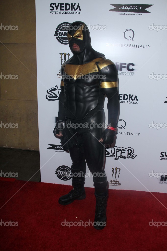 Phoenix Jones at the "Super" Los Angeles Premiere, Egyptian Theater ...
