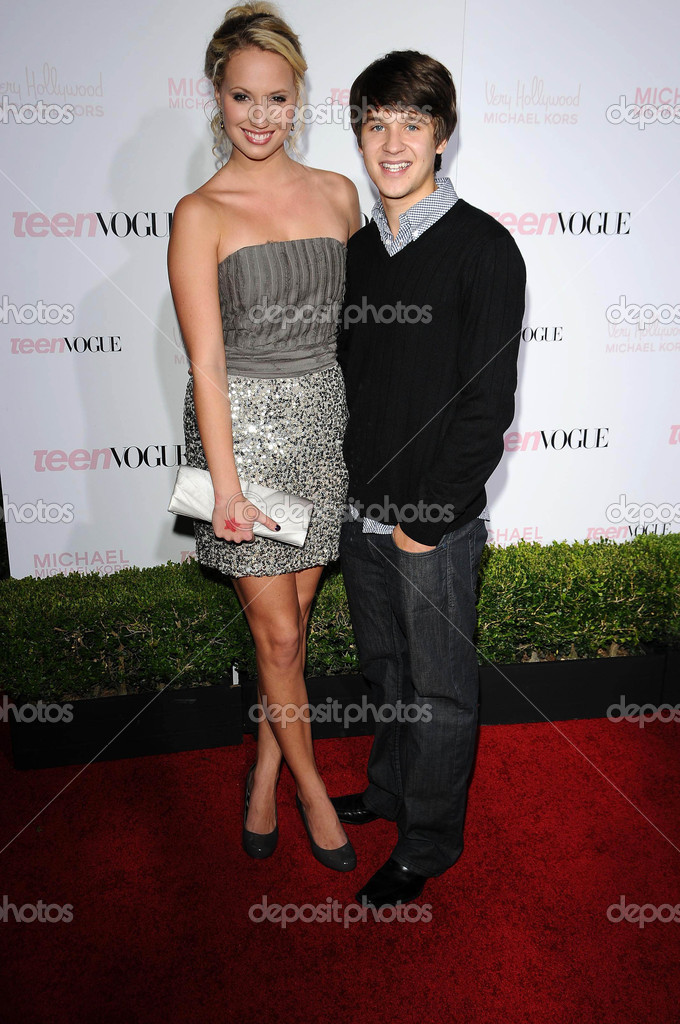 Molly McCook and Devon Werkheiser at the 8th Annual Teen Vogue Young ...