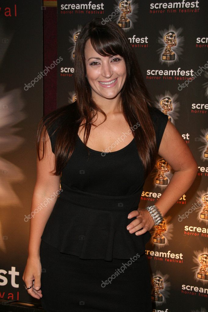Courtney Zito at a screening of "A Way With Murder" at Screamfest ...