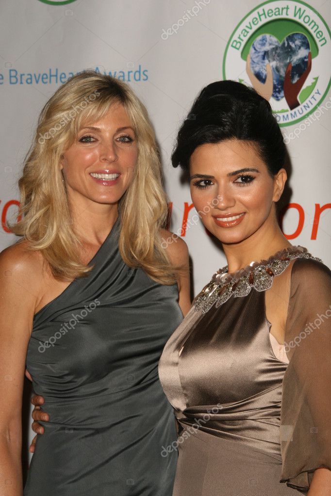Marla Maples and Ellie Drake at the 2010 BraveHeart Awards, Hyatt ...