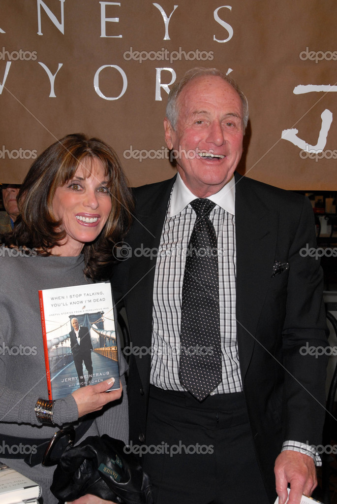 Kate Linder and Jerry Weintraub at a celebration of Jerry Weintraub's ...