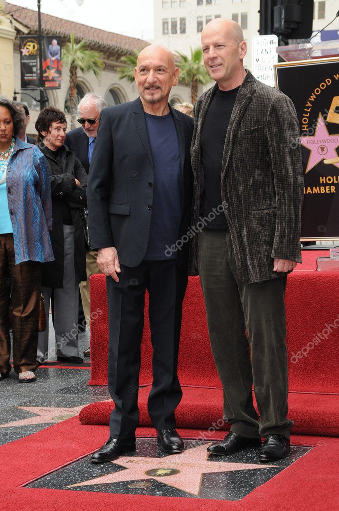 Sir Ben Kingsley, Bruce Willis – Stock Editorial Photo © s_bukley #14780107