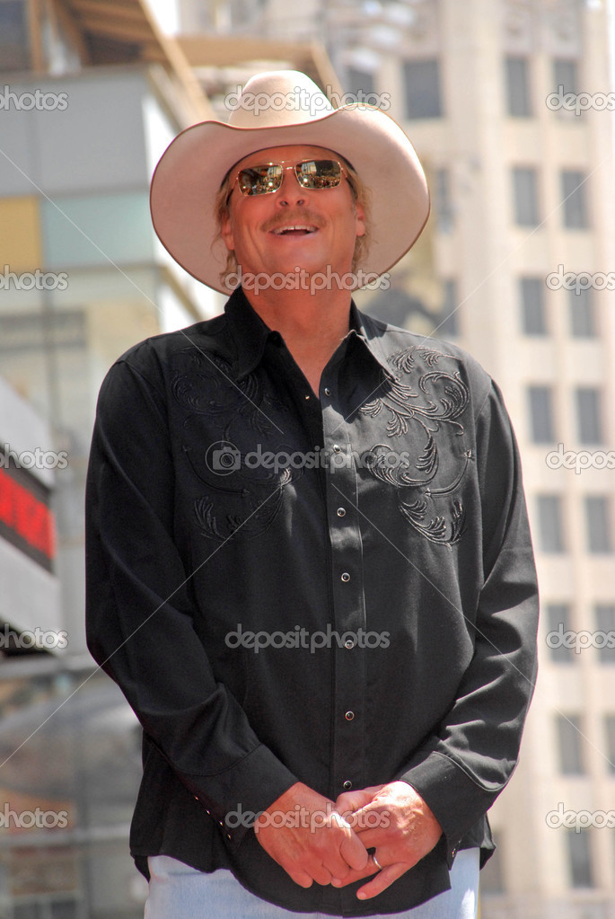 Alan Jackson at the Alan Jackson star ceremony — Stock Editorial Photo ...