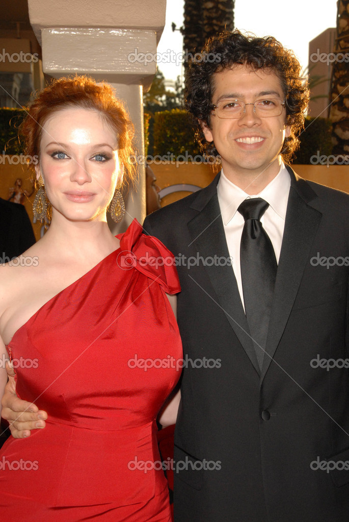 Christina Hendricks and Geoffrey Arend at the 16th Annual Screen Actor ...