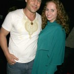 Louis Mandylor and Jennifer Lieberman at the "Redemption: The Darkness ...