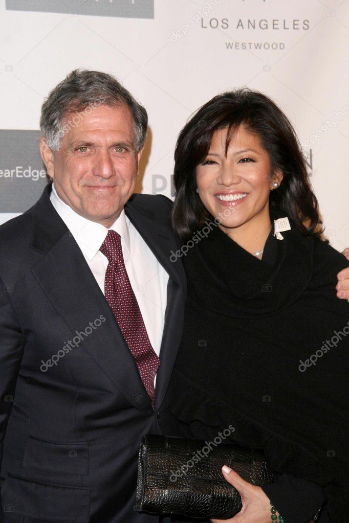 Leslie Moonves and Julie Chen at the Annual Backstage At The Geffen ...