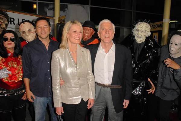 Leslie Nielsen Wife Barbaree Earl Los Angeles Premiere Stan Helsing ...