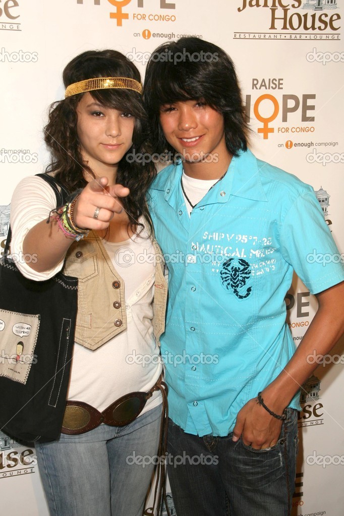 Maegan Stewart and BooBoo Stewart at the Raise Hope for the Congo ...