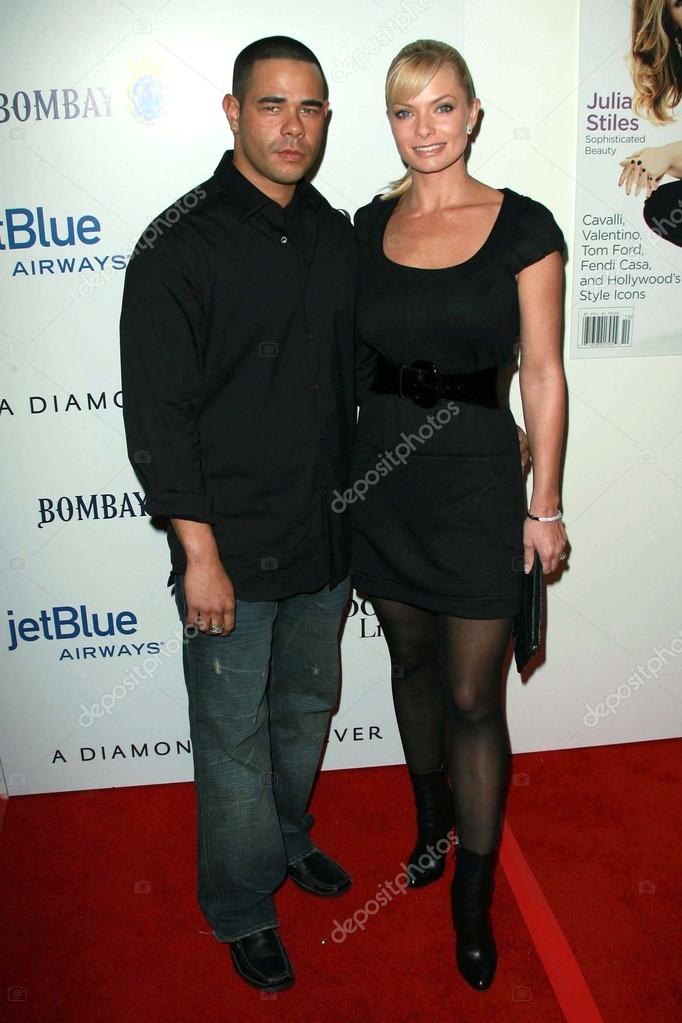 Eric Cubiche and Jaime Pressly at Movieline's 4th Annual Hollywood Life ...