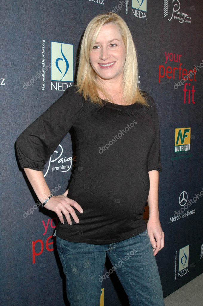 Angela Kinsey Jeans