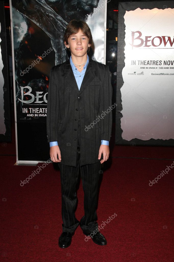 Randy Shelly no Los Angeles Premiere de "Beowulf". Westwood Village ...