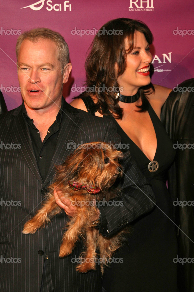Neal McDonough and Ruve Robertson at the Premiere of SciFi Network's ...