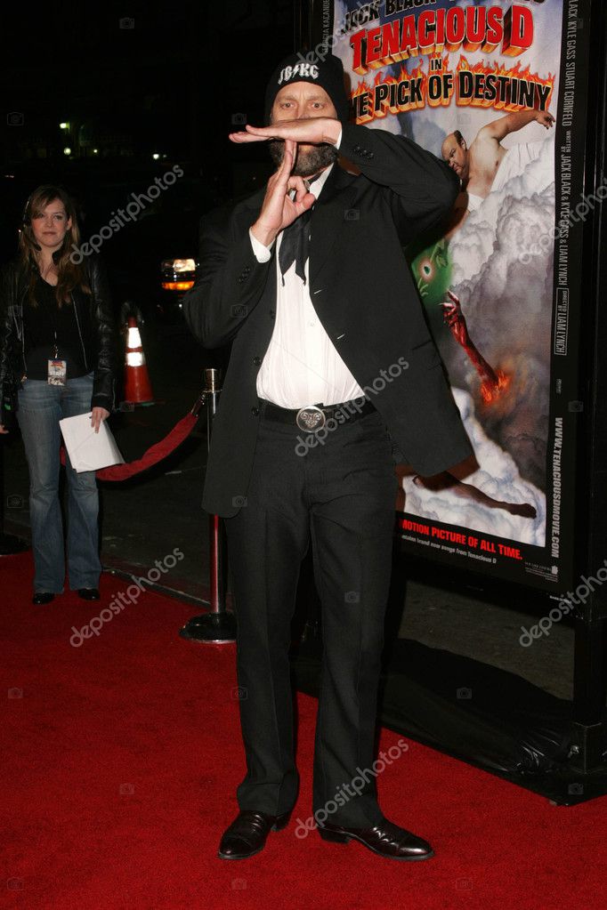 Los Angeles Premiere of "Tenacious D in The Pick Of Destiny" — Stock ...