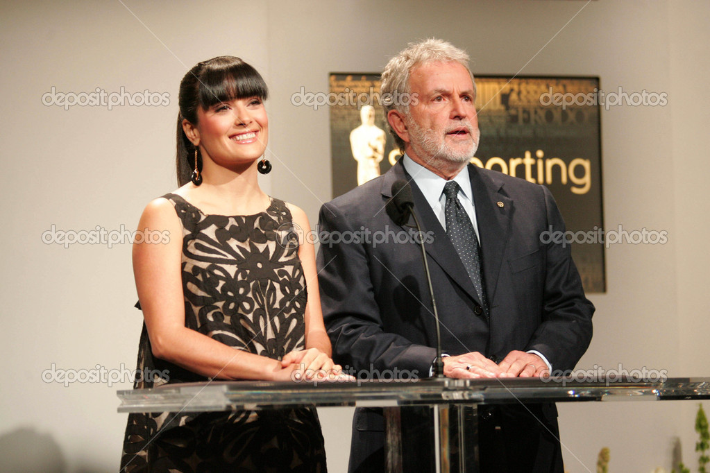Salma Hayek and Sid Ganis – Stock Editorial Photo © s_bukley #16093407
