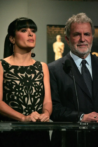 Salma Hayek and Sid Ganis — Stock Editorial Photo © s_bukley #16083201