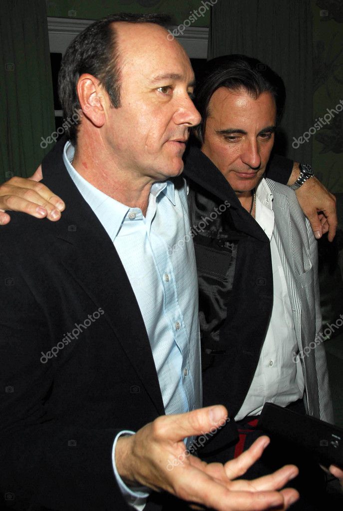 Kevin Spacey and Andy Garcia at the new Triggerstreet.com Launch Party ...